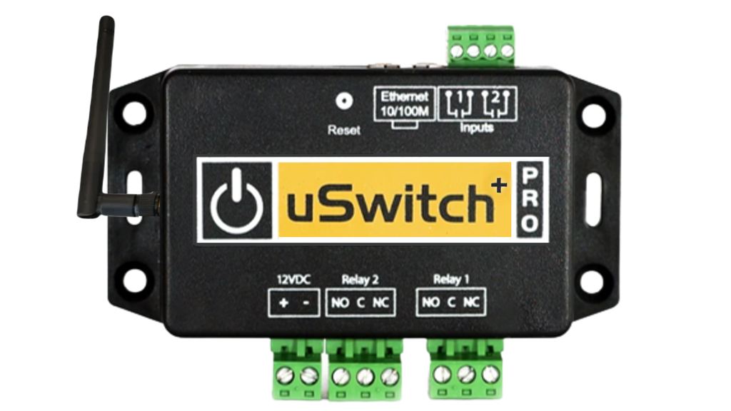 uSwitch Pro+ Wifi/Ethernet Relays and I/O